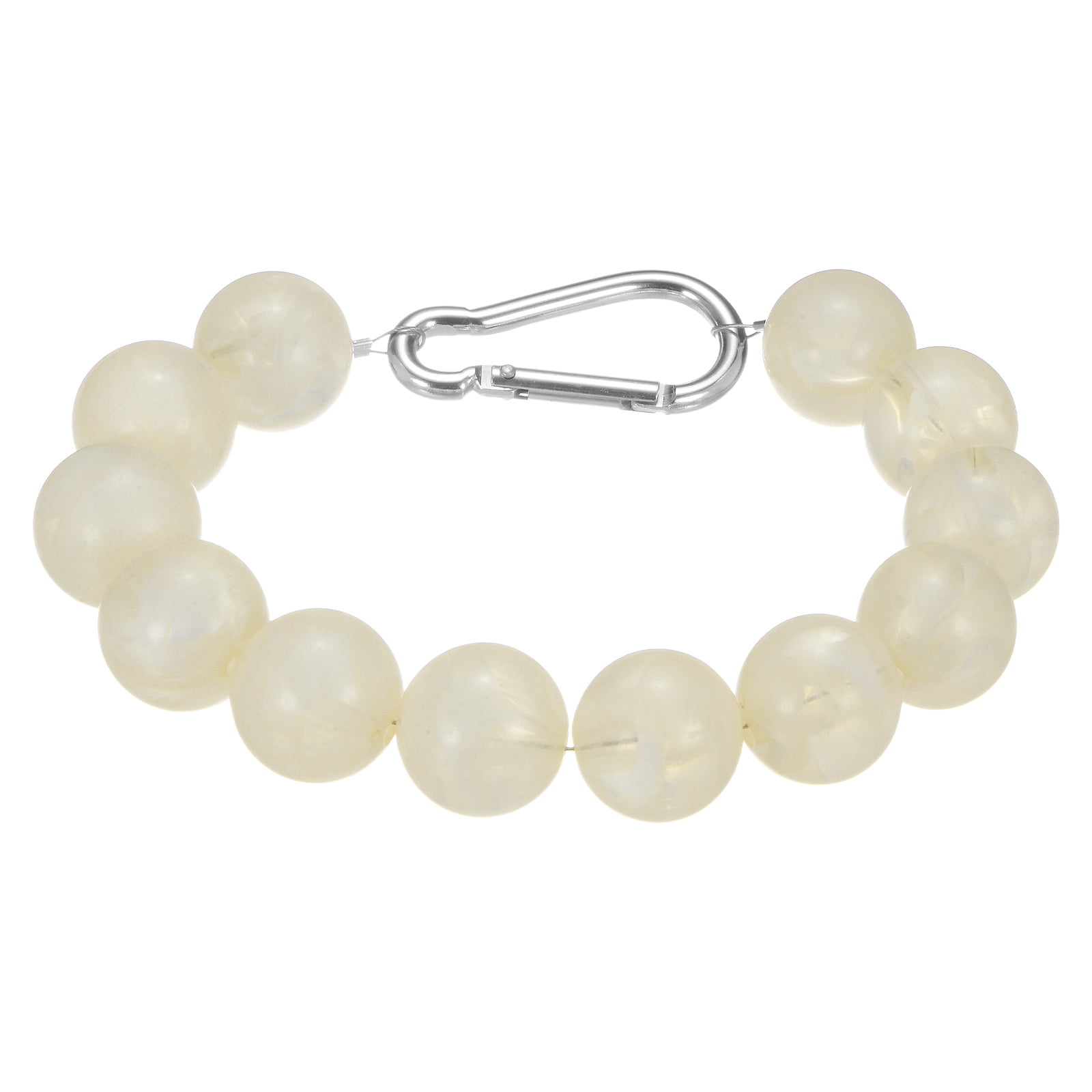 Uxcell 1 Pack Flagpole Retainer Ring -12 beads 0.98" Flag Pole Beaded ...