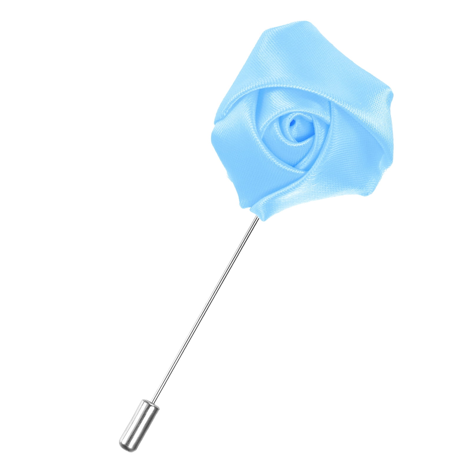 Uxcell 1-Pack Flower Lapel Pins for Men, Rose Boutonnieres Pin Groom ...