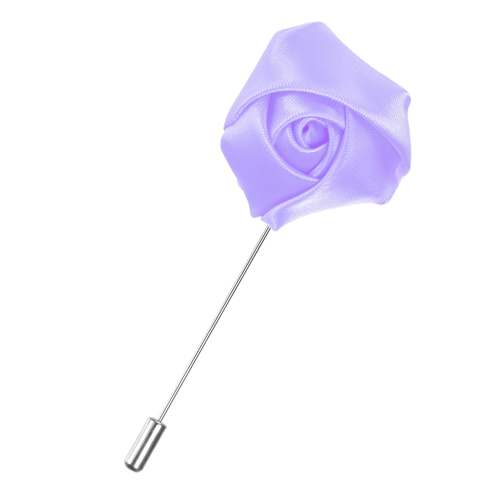 Uxcell 1-Pack Flower Lapel Pins for Men, Rose Boutonnieres Pin Groom ...