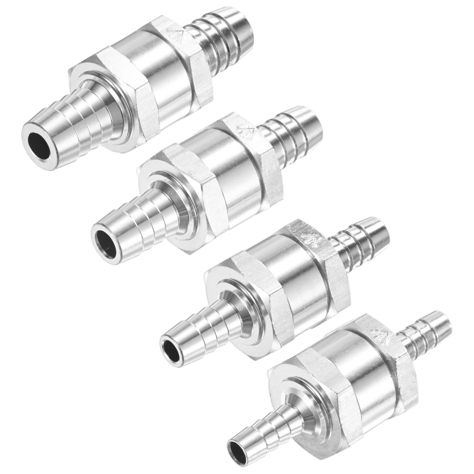 Uxcell 1-Pack Fuel Oil Check Valve, 1/2" 1/4" 3/8" 5/16" Aluminum Alloy ...