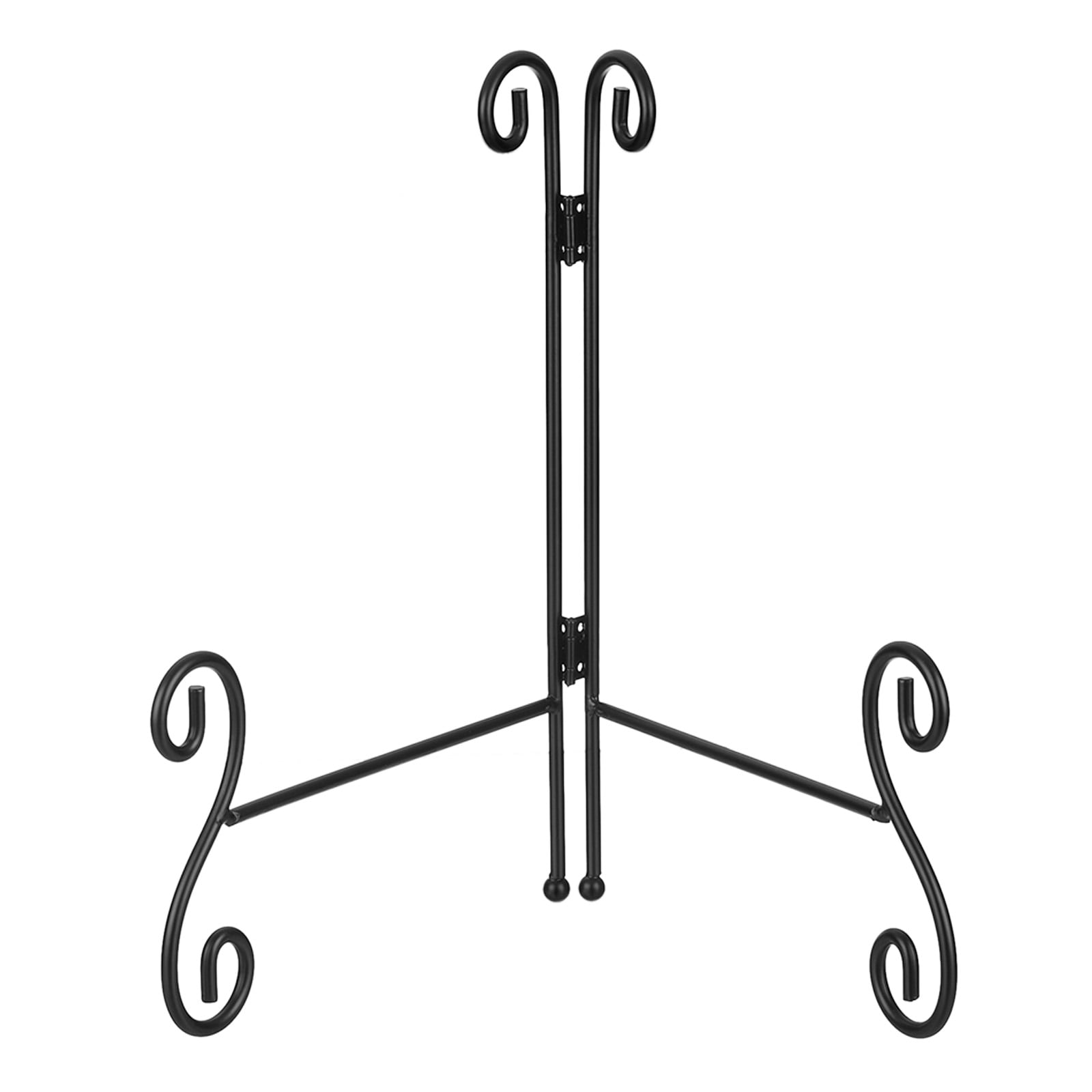 Uxcell 1 Pack Metal Plate Stands - 10 inch Iron Decorative Plate Holder ...