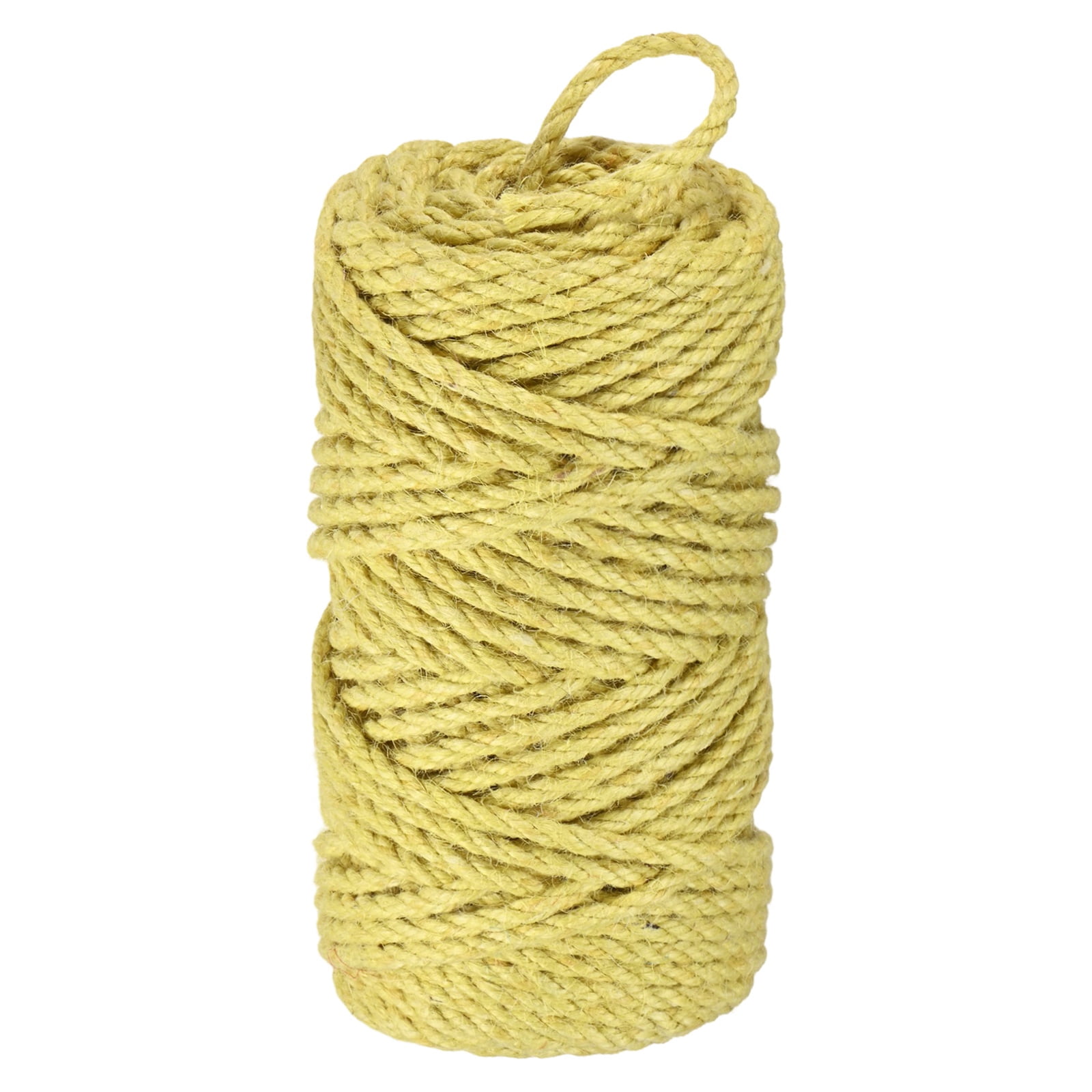 Uxcell 1-Pack Natural Jute Twine String, 4.5mm x 164ft/50m Long Garden ...