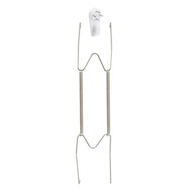 EEEkit 10pcs Stainless Steel Invisible Plate Hangers, Wall Mount Hooks ...