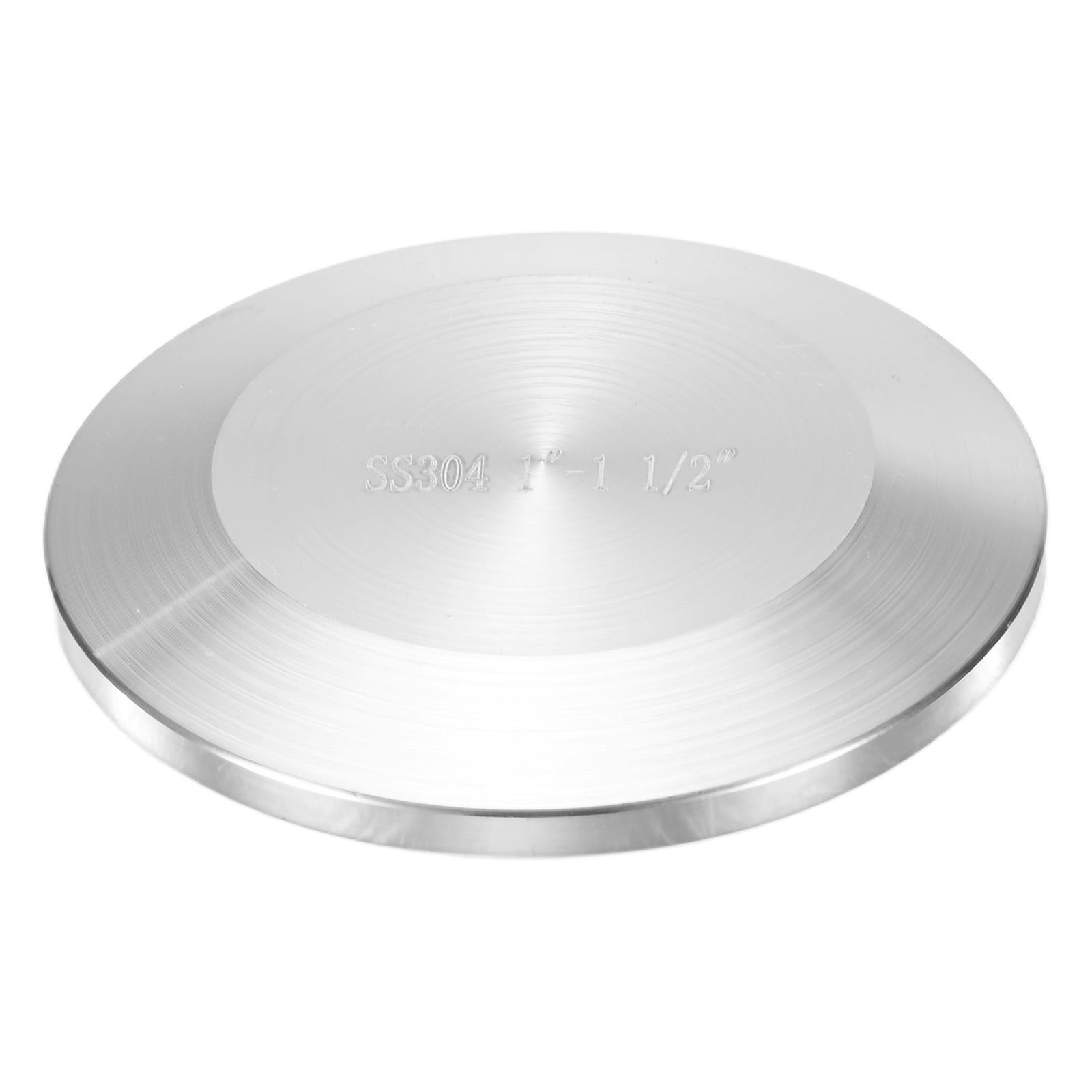 Uxcell 1-Pack Tri Sanitary 1.5 in Clamp End Caps Fittings Stainless ...