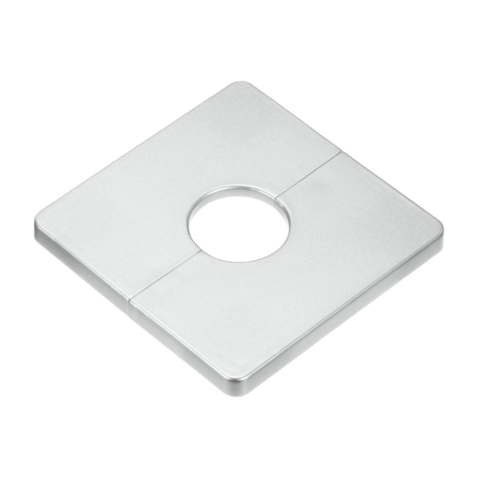 Uxcell 1-Pack Wall Split Flange, ABS Square Self-Adhesive Cover for ...