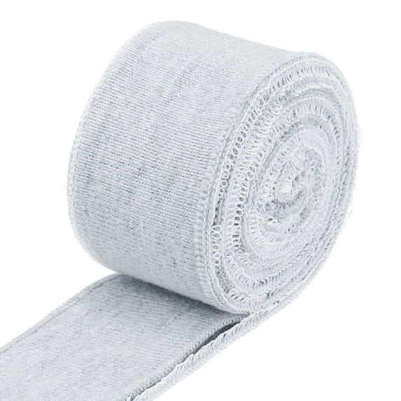 Uxcell 1 Pair Elastic Cuffs Ribbed Trims, 31.5" x 1.4" Cotton Knit Rib ...