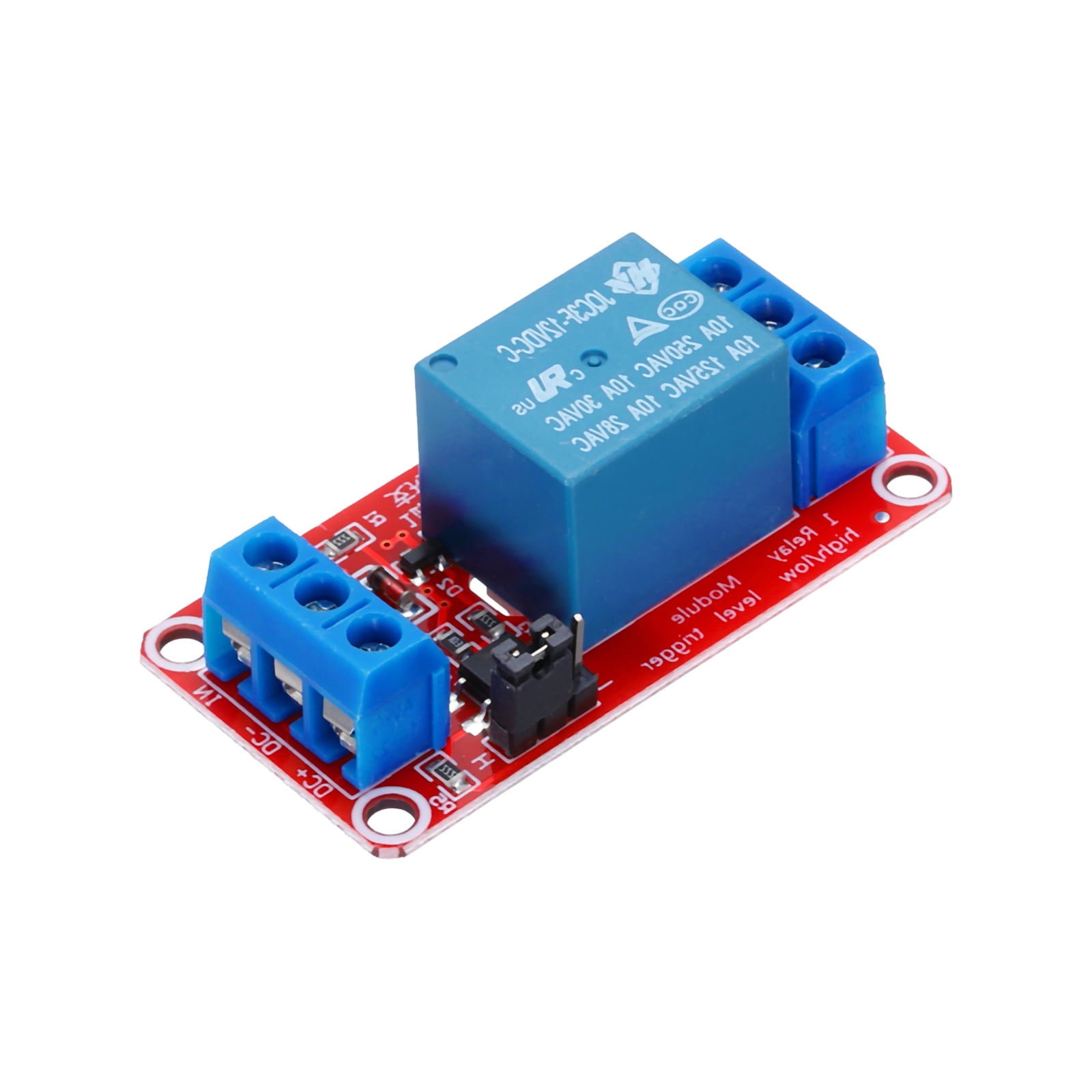 Uxcell 1 Pcs DC 12V 1 Channel Relay Module Switch Board Shield 10A High ...