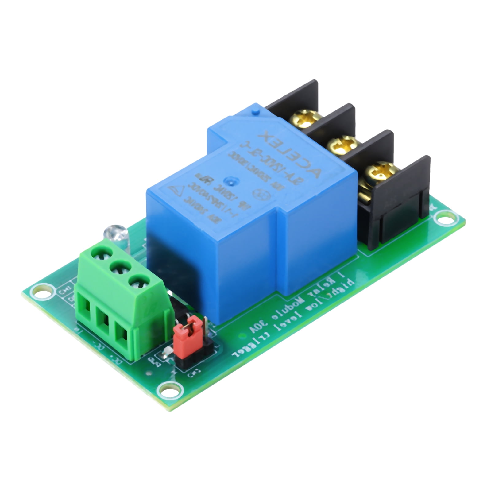 Uxcell 1 Pcs DC 12V 1 Channel Relay Module Switch Board Shield 30A High ...
