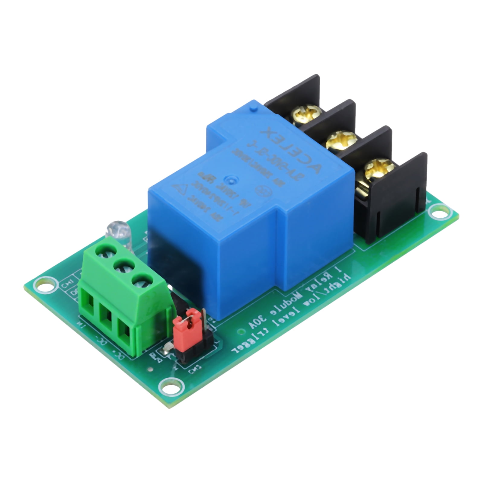 Uxcell 1 Pcs DC 5V 1 Channel Relay Module Switch Board Shield 30A High ...
