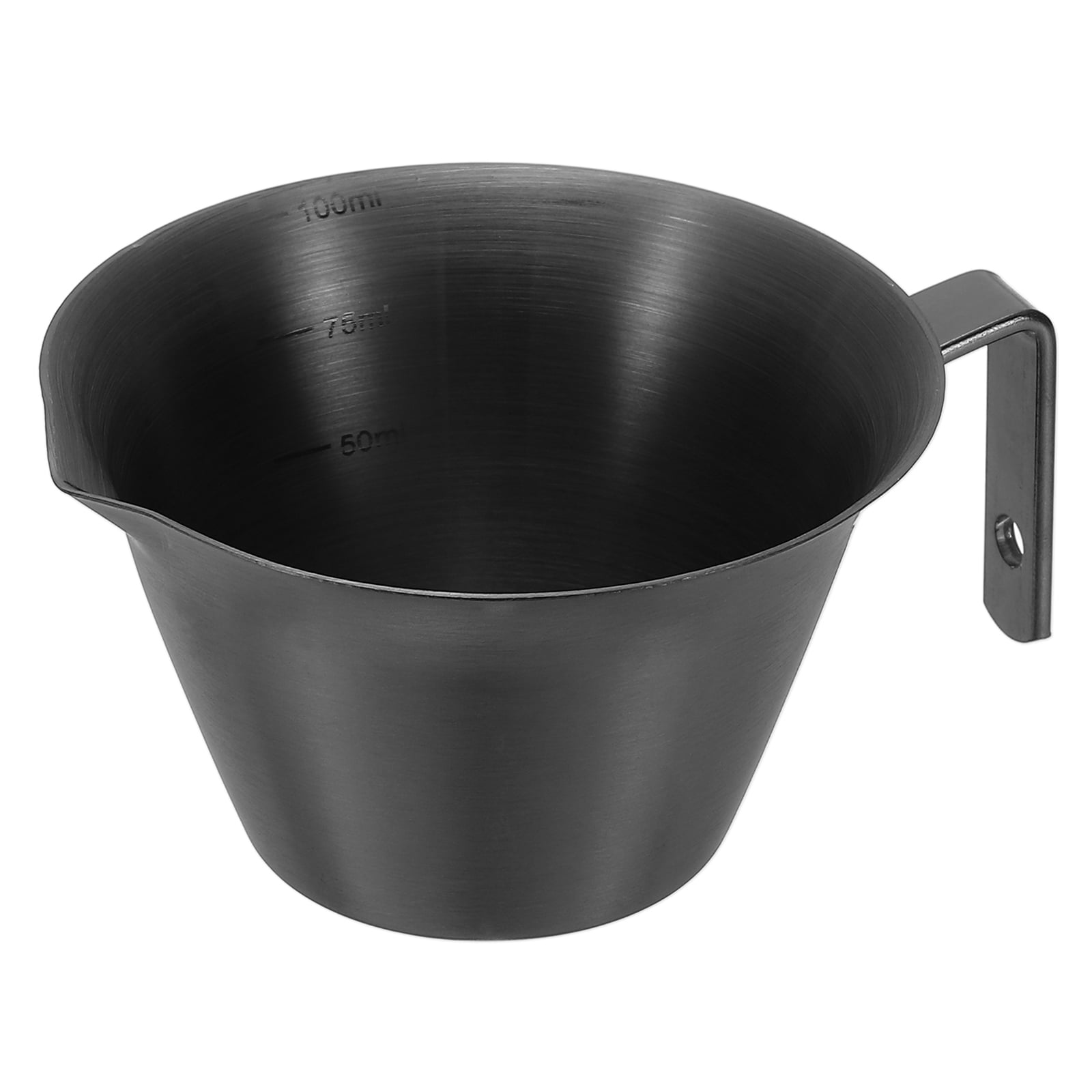 Uxcell 1 Pcs Stainless Steel Espresso Cup with Handle, V-Shaped Mouth ...