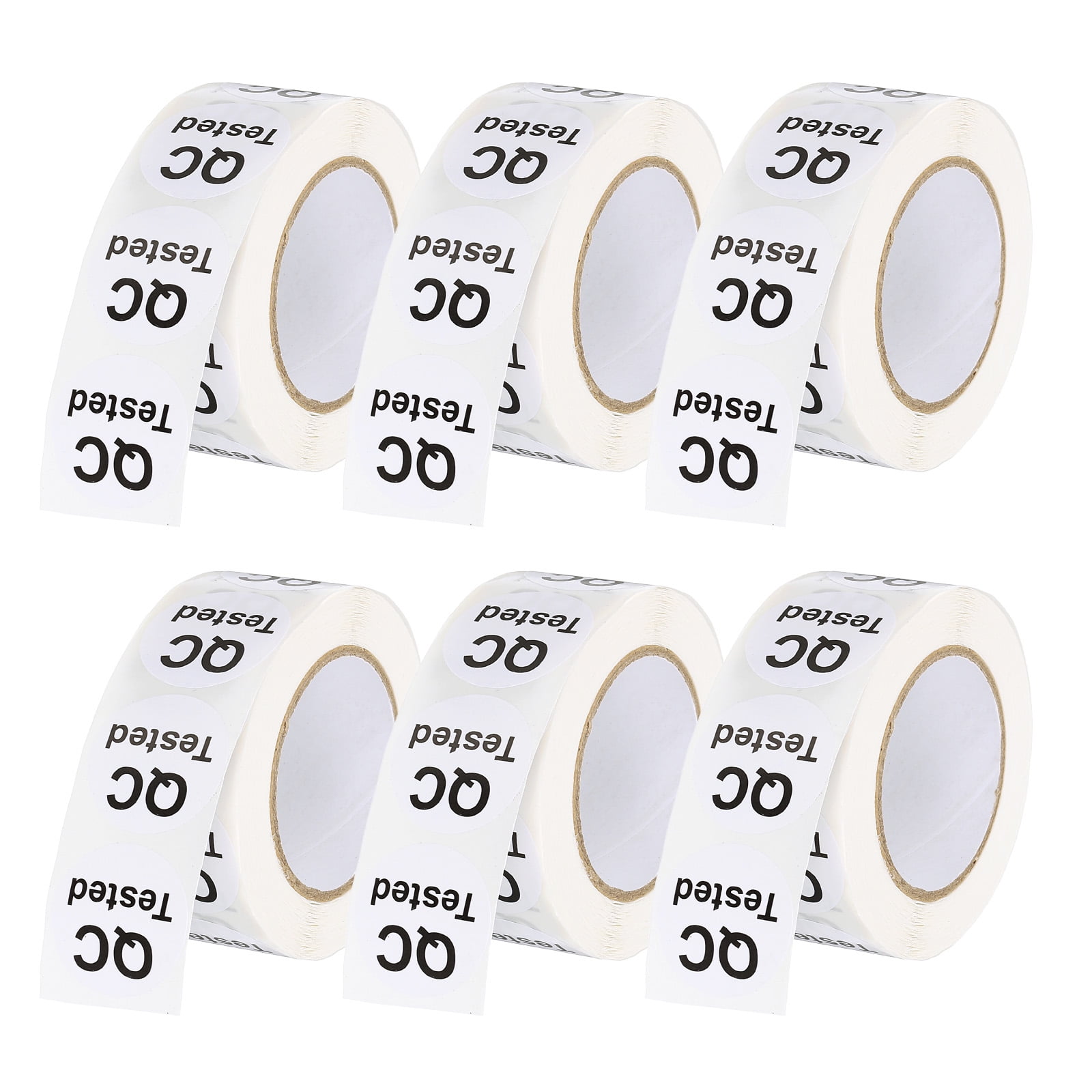 Uxcell QC Tested Labels for Shipping and Manufacturing Inspection ...