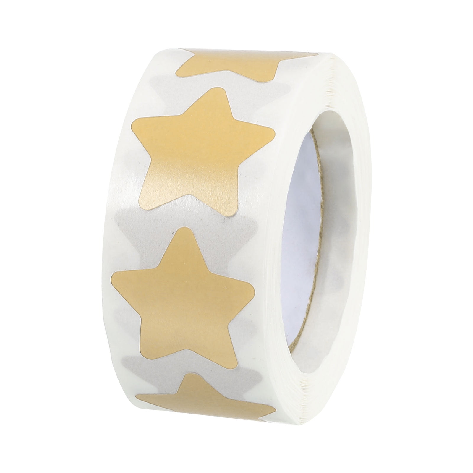 Uxcell 1 Roll Star Stickers 1 Inch DIY Adhesive Label 500 Count/Roll ...