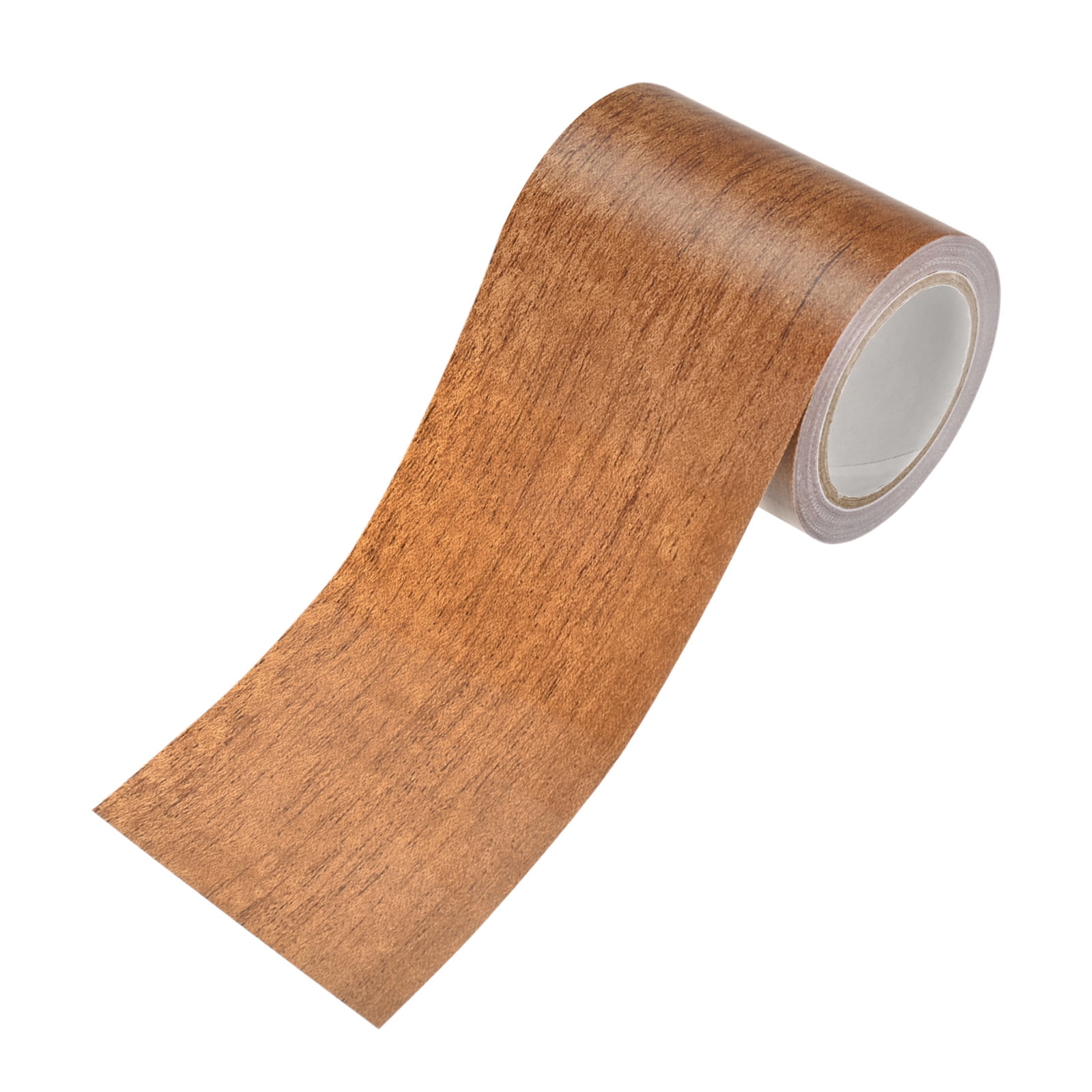 Uxcell 1-Roll Wood Grain Repair Tape, 2.24inch x 15ft Self-Adhesive ...