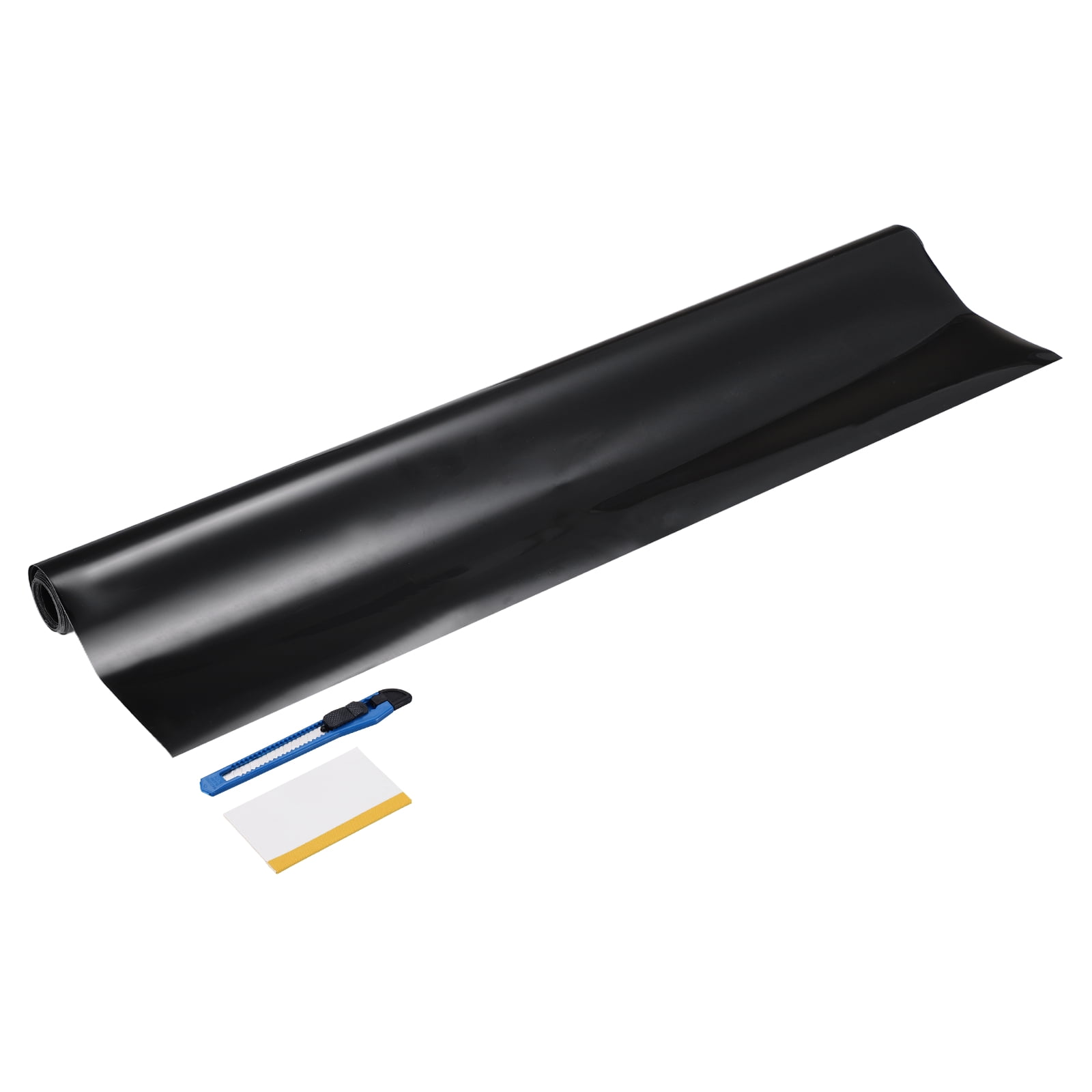 Uxcell 1 Set Carbon Fiber Vinyl Wrap 20" x 3.3ft Self-Adhesive w ...