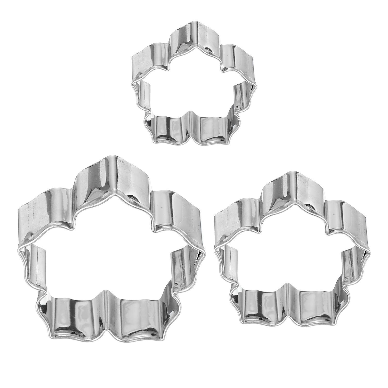 Uxcell 1 Set Flower Cookie Cutter, Morning Glory Flower Stainless Steel ...