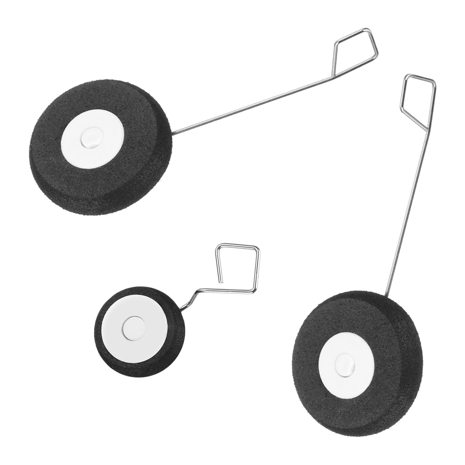 Uxcell 1 Set RC Airplane Landing Gear Wheels for RC Toys Airplane ...