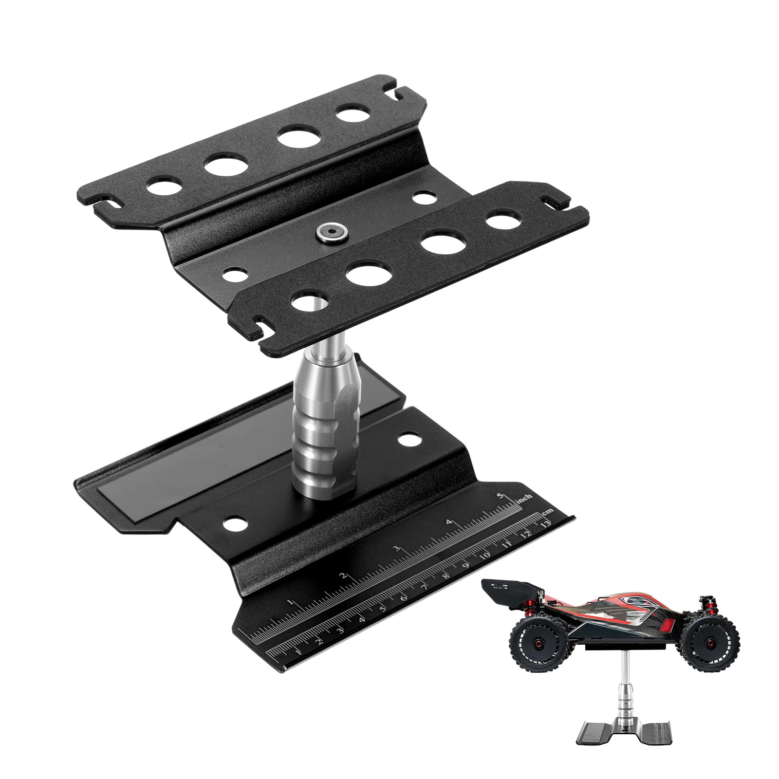 Uxcell 1 Set RC Car Work Stand Lift Lower Aluminum Repair Workstation ...