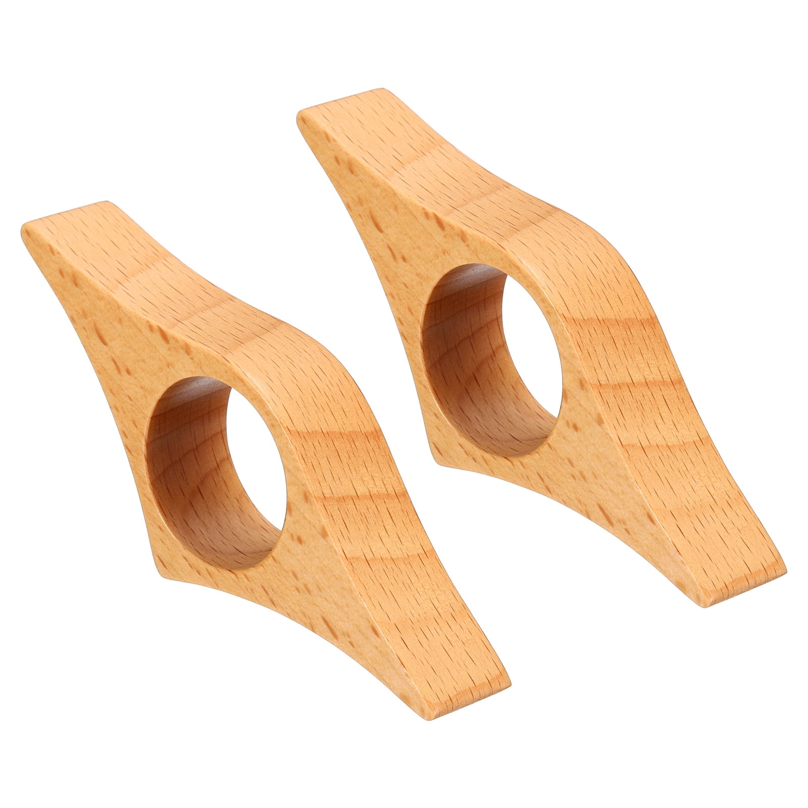 Uxcell 1" Thumb Book Page Holder Handmade Beech Bookmark Book Opener ...