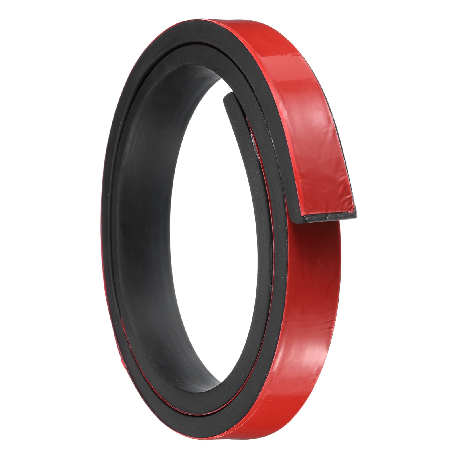 Uxcell 1"W x 3/8"T x 3'L Adhesive Rubber Strips Solid Neoprene Rubber ...