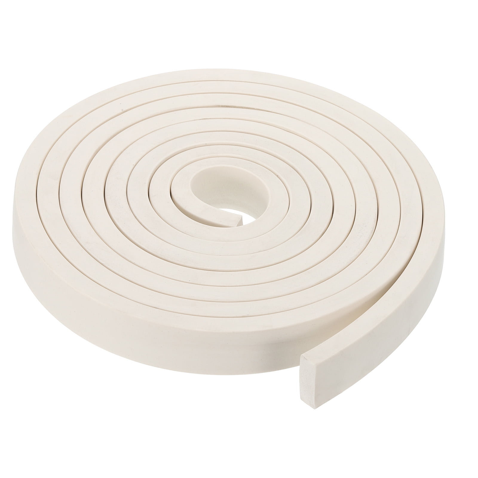 Uxcell 1"Wx3/8"Tx9.8Ft Silicone Foam Seal Strip, Square Weather ...
