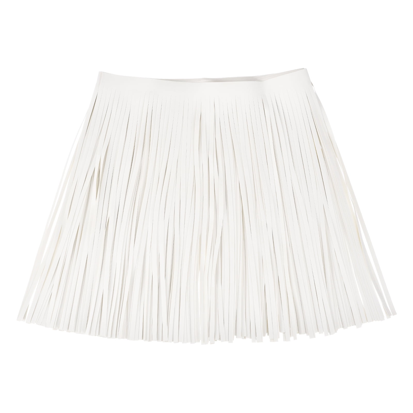 Uxcell 1 Yard 12 Inch Faux Leather Fringe Trim Tassel Fringe for Sewing ...