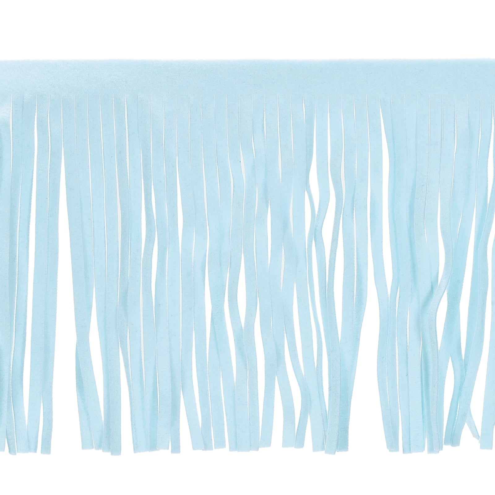 Uxcell 1 Yard 4 Inch PU Leather Fringe Trim DIY Tassel Fringe for ...