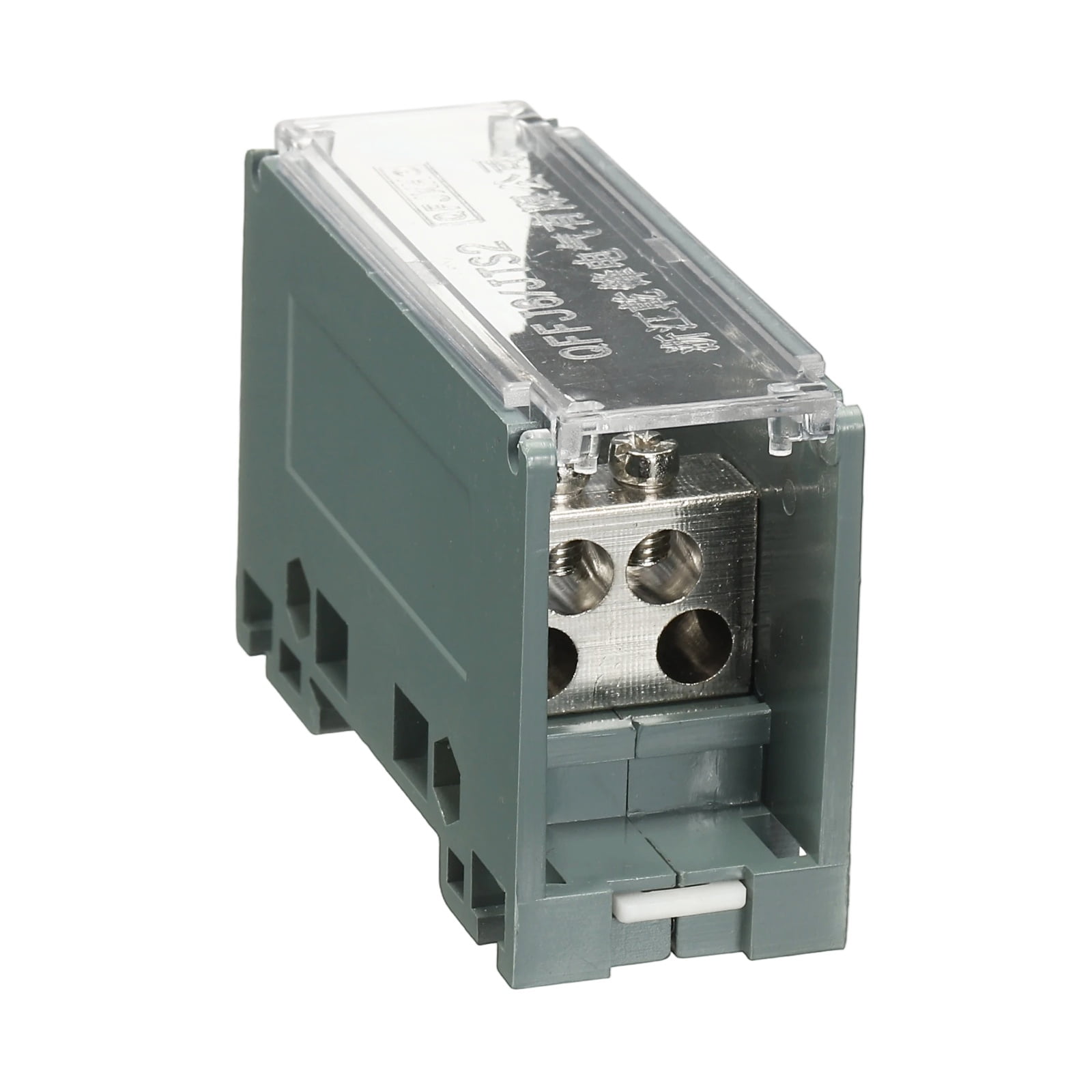 Uxcell 1 in 4 Out Rail Terminal Blocks, 690V 200A Connectors Power ...