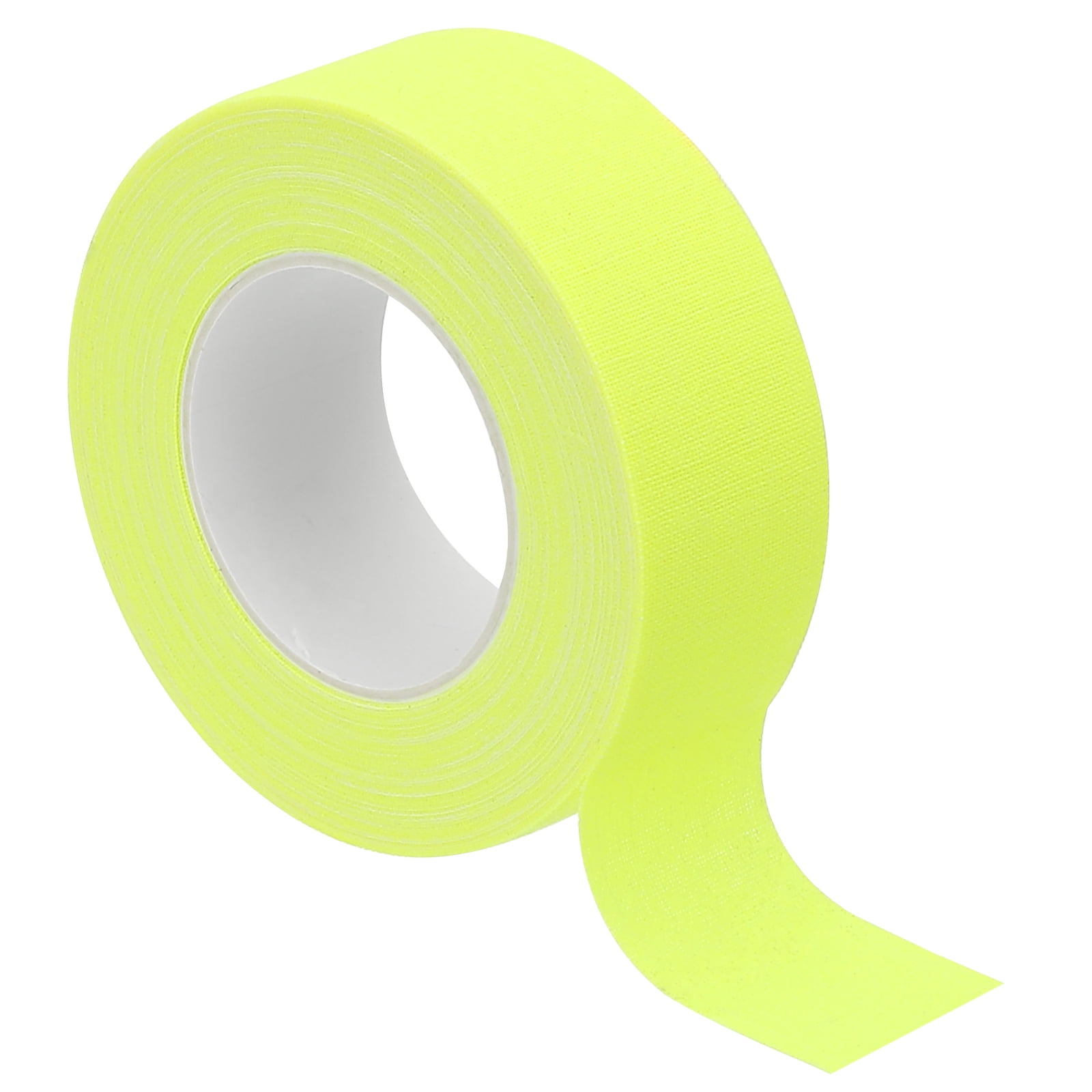 Uxcell 1 inch x 33 feet Neon Gaffer Cloth Tape, 1 Roll Fluorescent ...