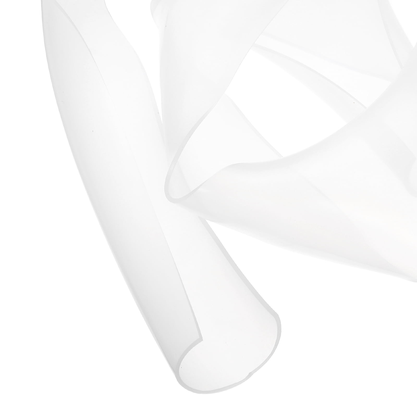 Uxcell 1 m Silicone Cable Sleeve Tubing, 30mm Clear Silicone Tube Cord ...