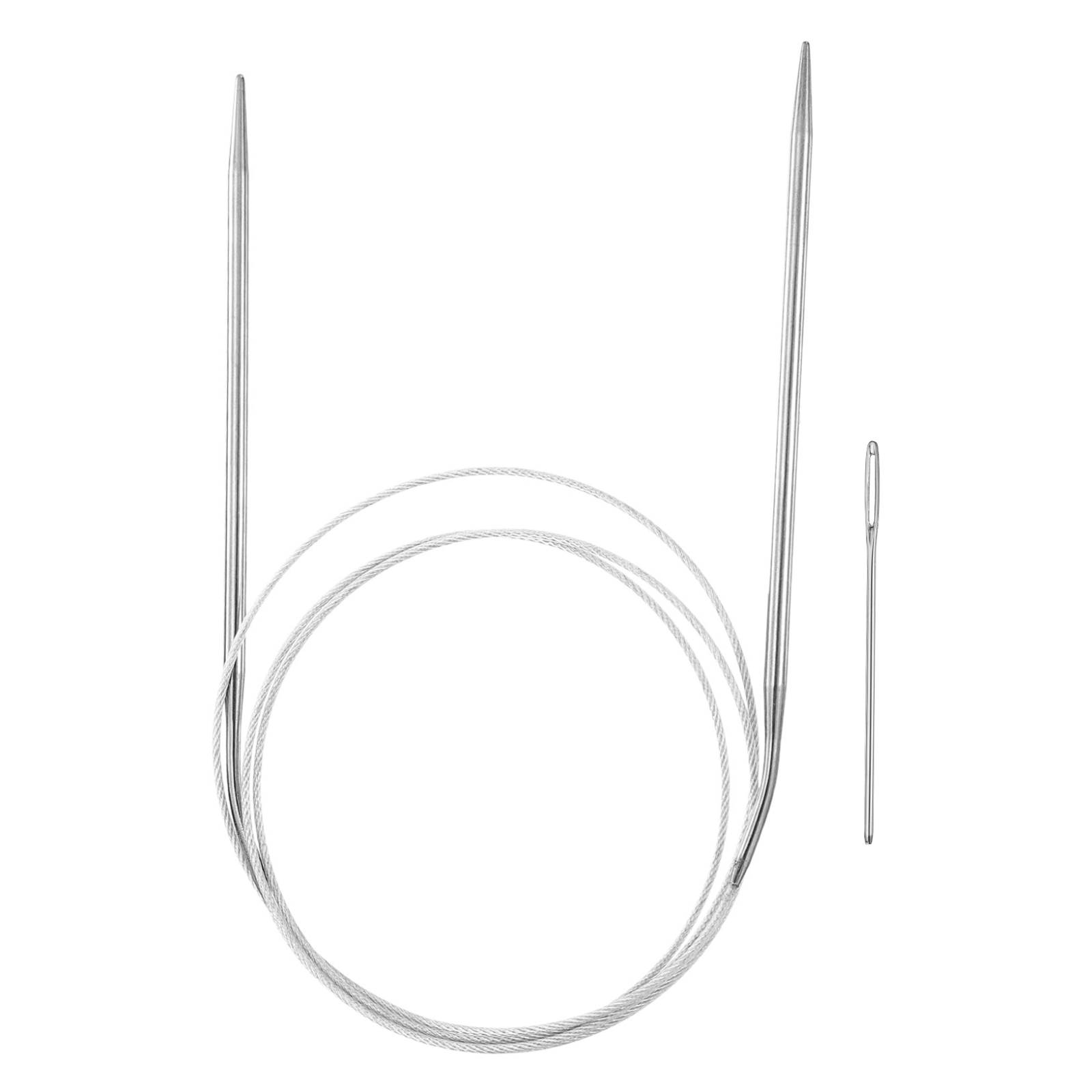 Uxcell 1 pack Circular Knitting Needles Needles Stainless Steel for ...
