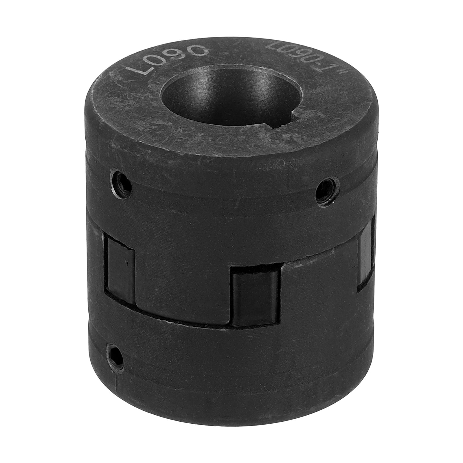 Uxcell 1" to 1" L090 Flexible 3-Piece L-Jaw Coupling Coupler Set & Buna ...