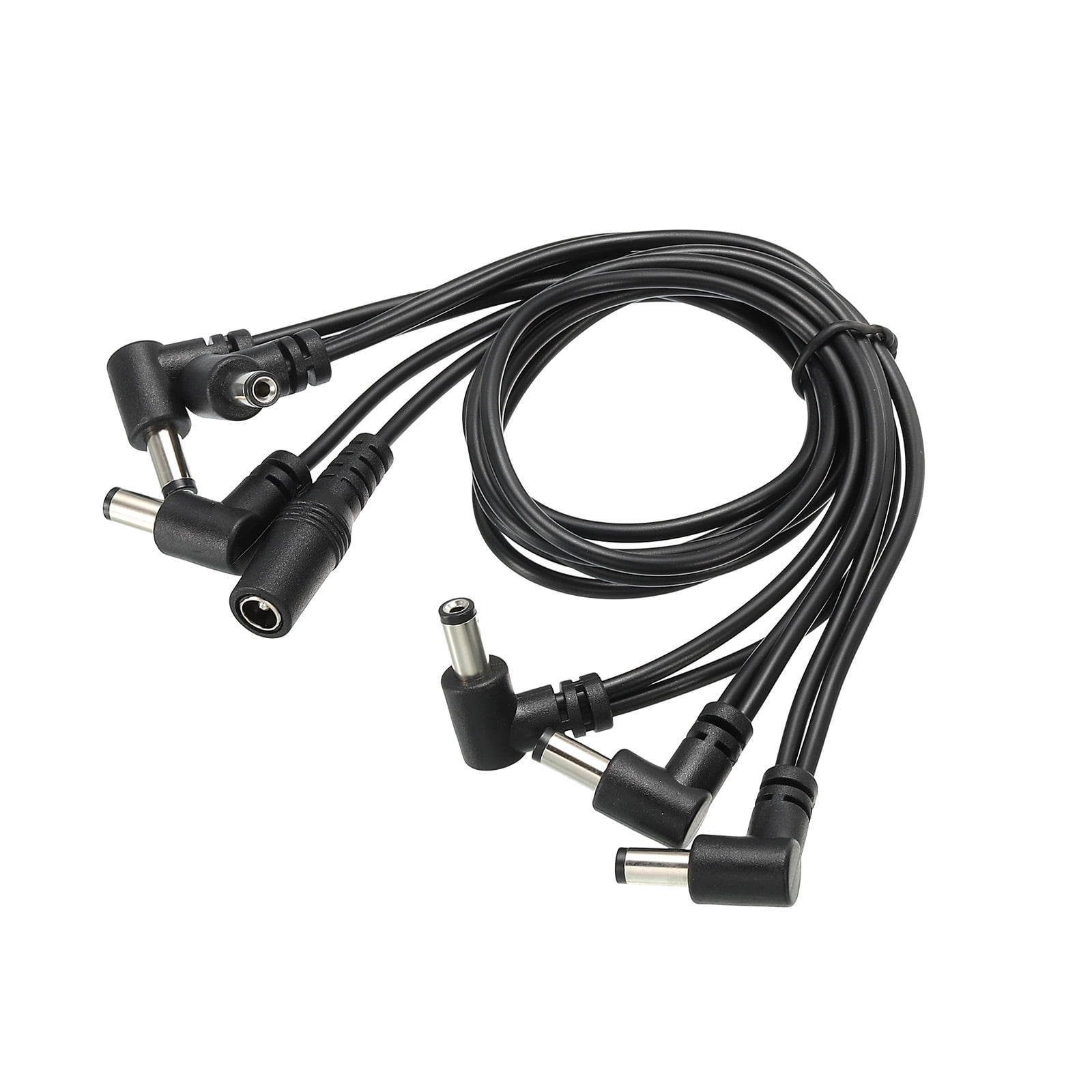 Uxcell 1 to 6 Way Daisy Chain Cable Guitar Effect Power Supply Splitter ...
