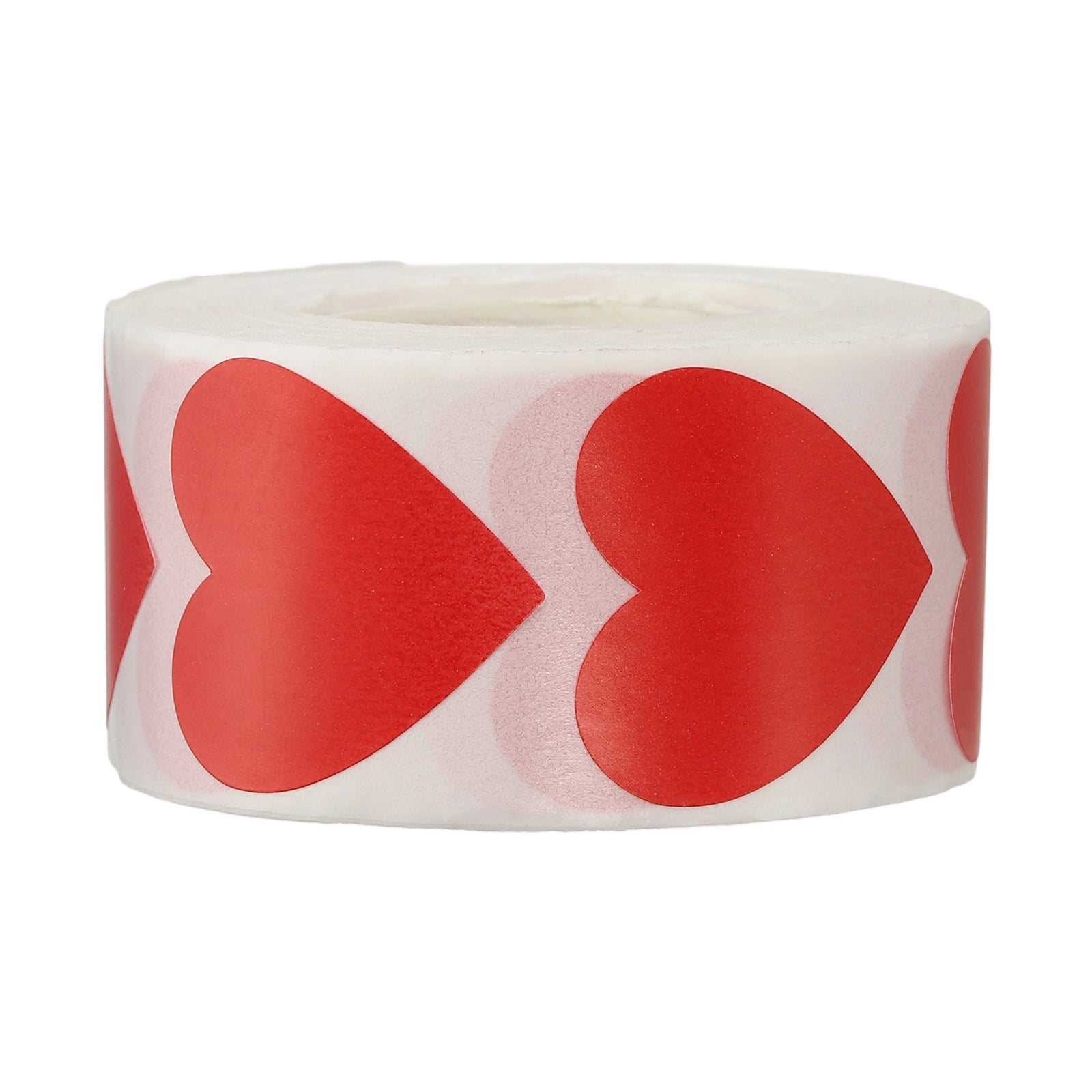 Uxcell Heart Stickers Roll, Stickers for Small Business Paper Self ...