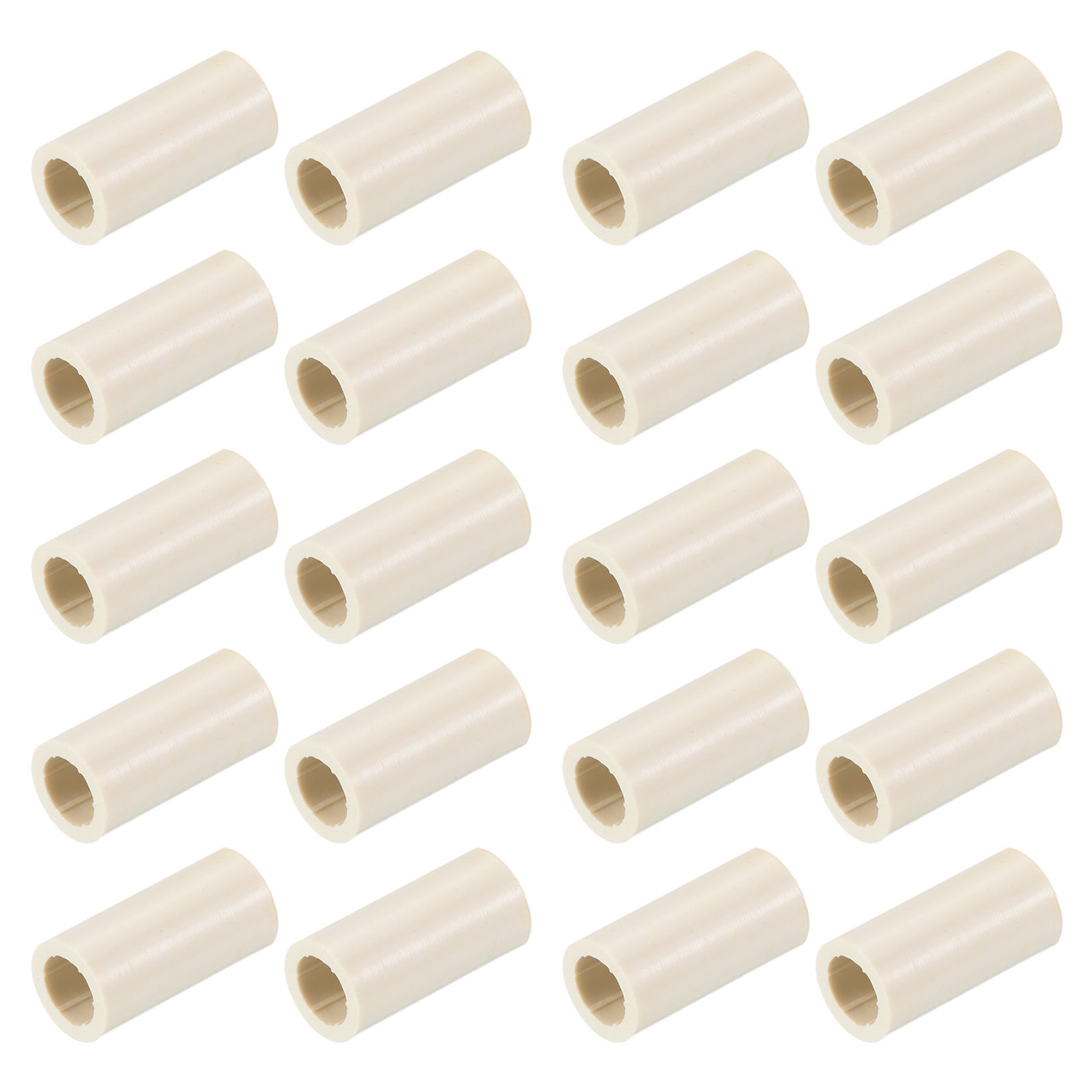Uxcell 1 x 0.47" Pool Cue Ferrules 20 Pack Billiard Cue Ferrules Slip ...