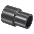 Uxcell 1"x3/4" UPVC Reducer Pipe Fitting SCH80 Straight Coupling, Grey ...