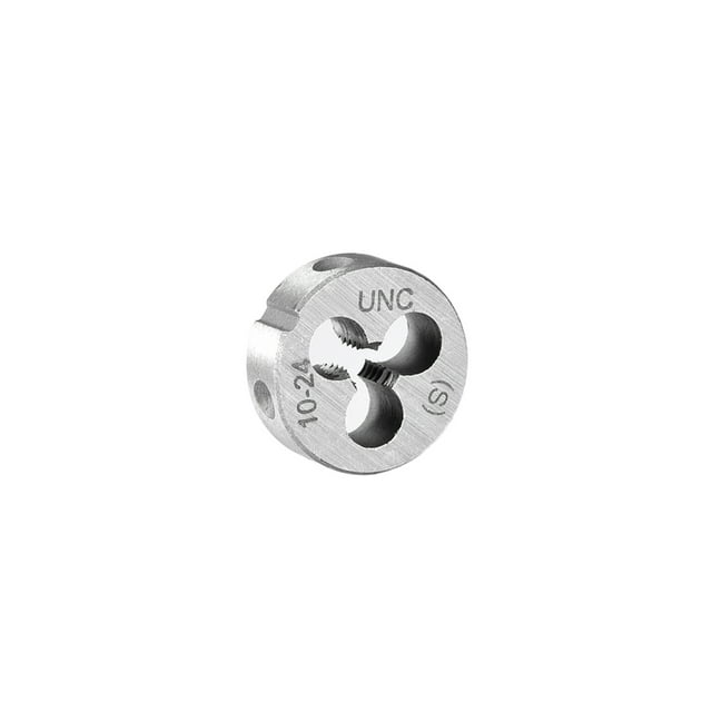 Uxcell 10#-24 UNC Alloy Steel Machine Thread Round Threading Dies ...