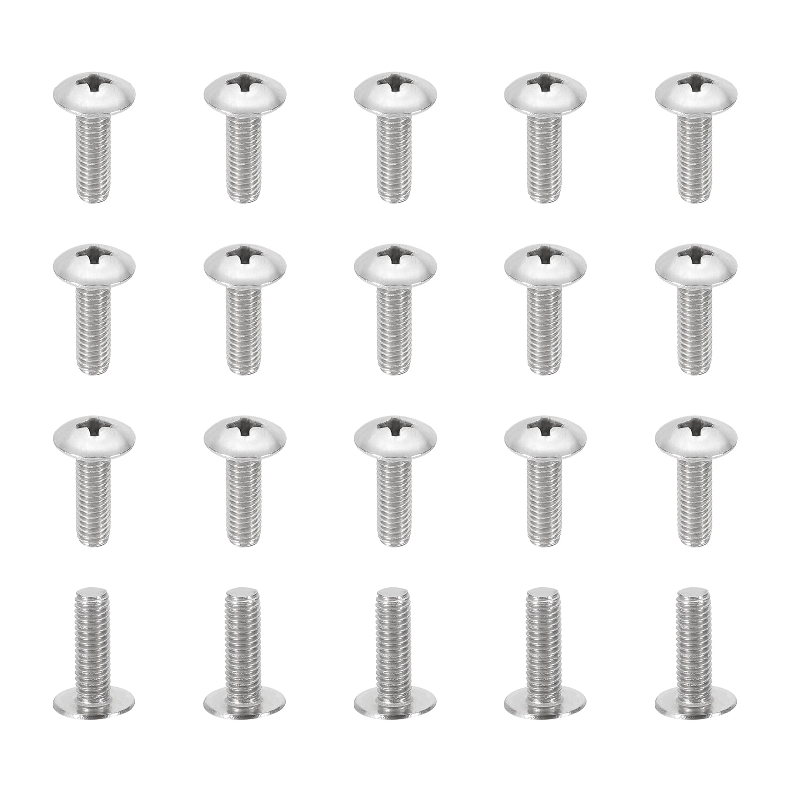 Uxcell 10#-32*5/8" Phillips Truss Head Bolts Screws, 20Pcs for Ceiling ...