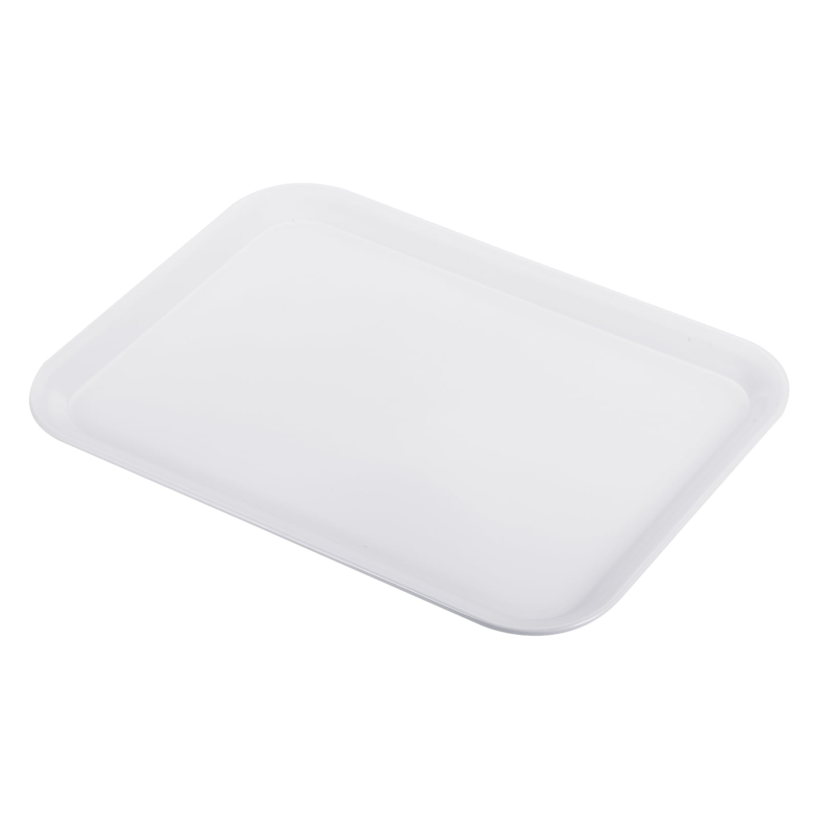 Uxcell 10.4x7.9" Fast Food Tray, Plastic Serving Tray Reusable Multi ...