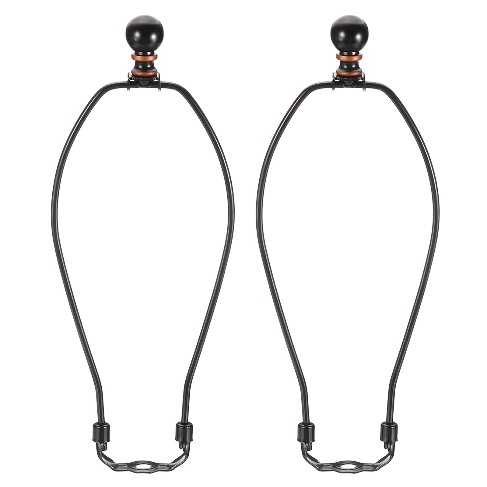 Uxcell 10.5 Inch Lamp Harp Kit with Finial, 2 Set Detachable Lamp Shade ...