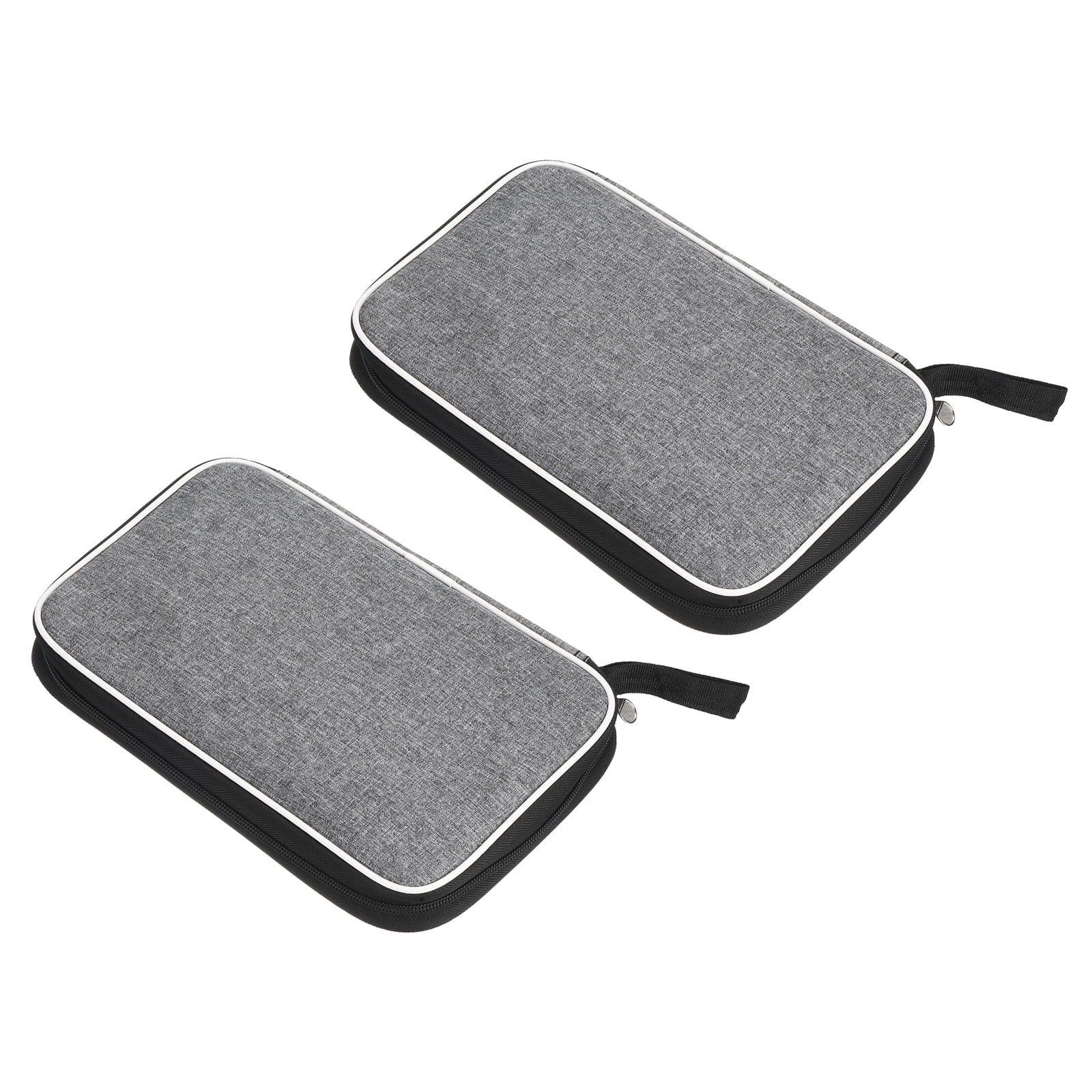 Uxcell 10.6" x 7" Ping Pong Paddle Case Table Tennis Racket Case Soft ...