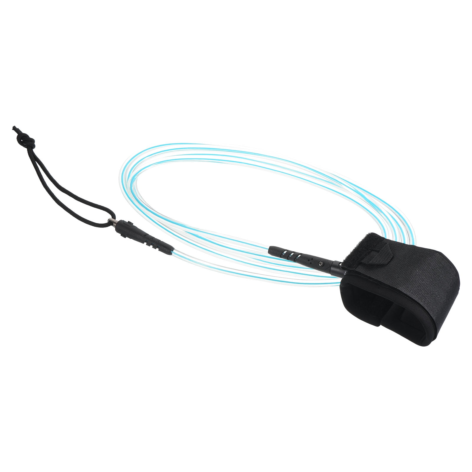 Uxcell 10.8ft x 7.2mm Surfboard Leash Straight Leashes Leg Rope Wrist ...