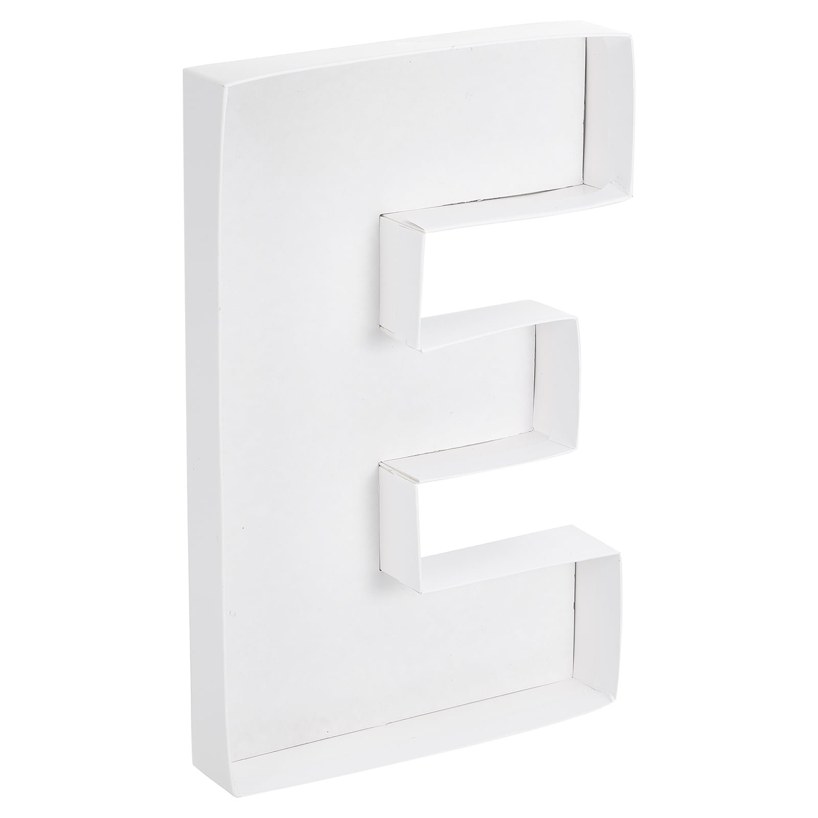Uxcell 10" Cardboard Letter, Letter E Paper Box Fillable Tray Container ...