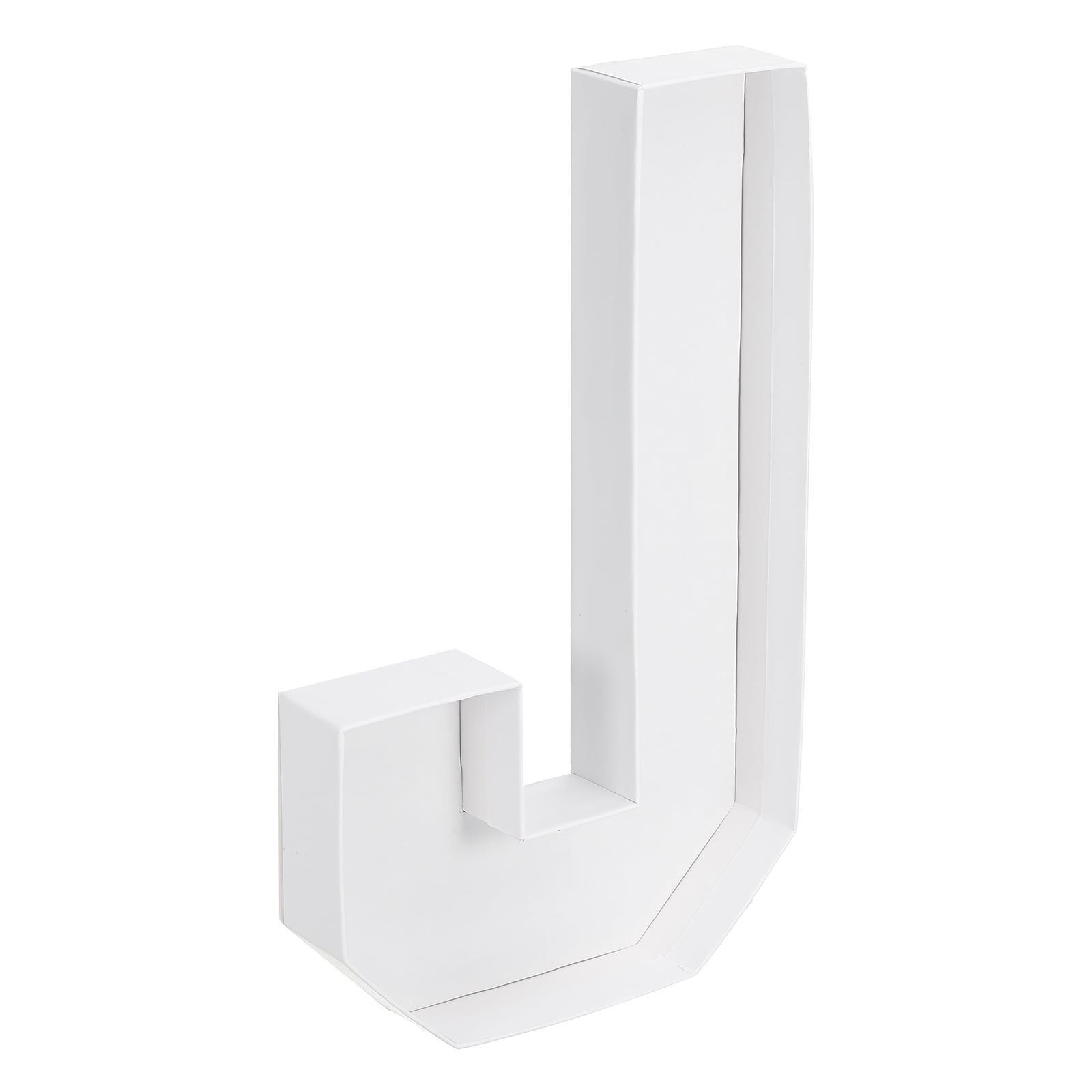 Uxcell 10" Cardboard Letter, Letter J Paper Box Fillable Tray Container ...
