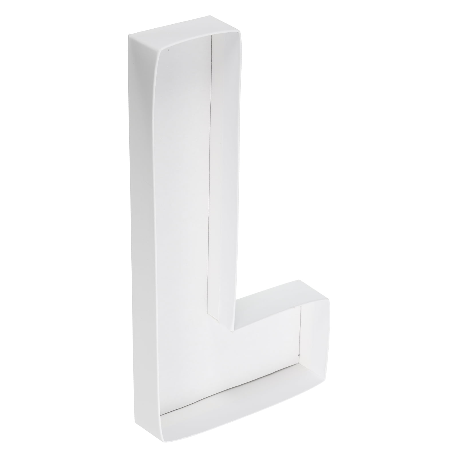 Uxcell 10" Cardboard Letter, Letter L Paper Box Fillable Tray Container ...