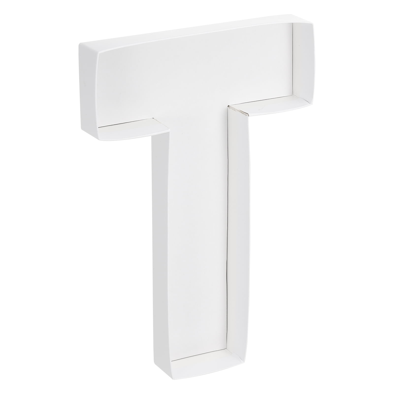 Uxcell 10" Cardboard Letter, Letter T Paper Box Fillable Tray Container ...