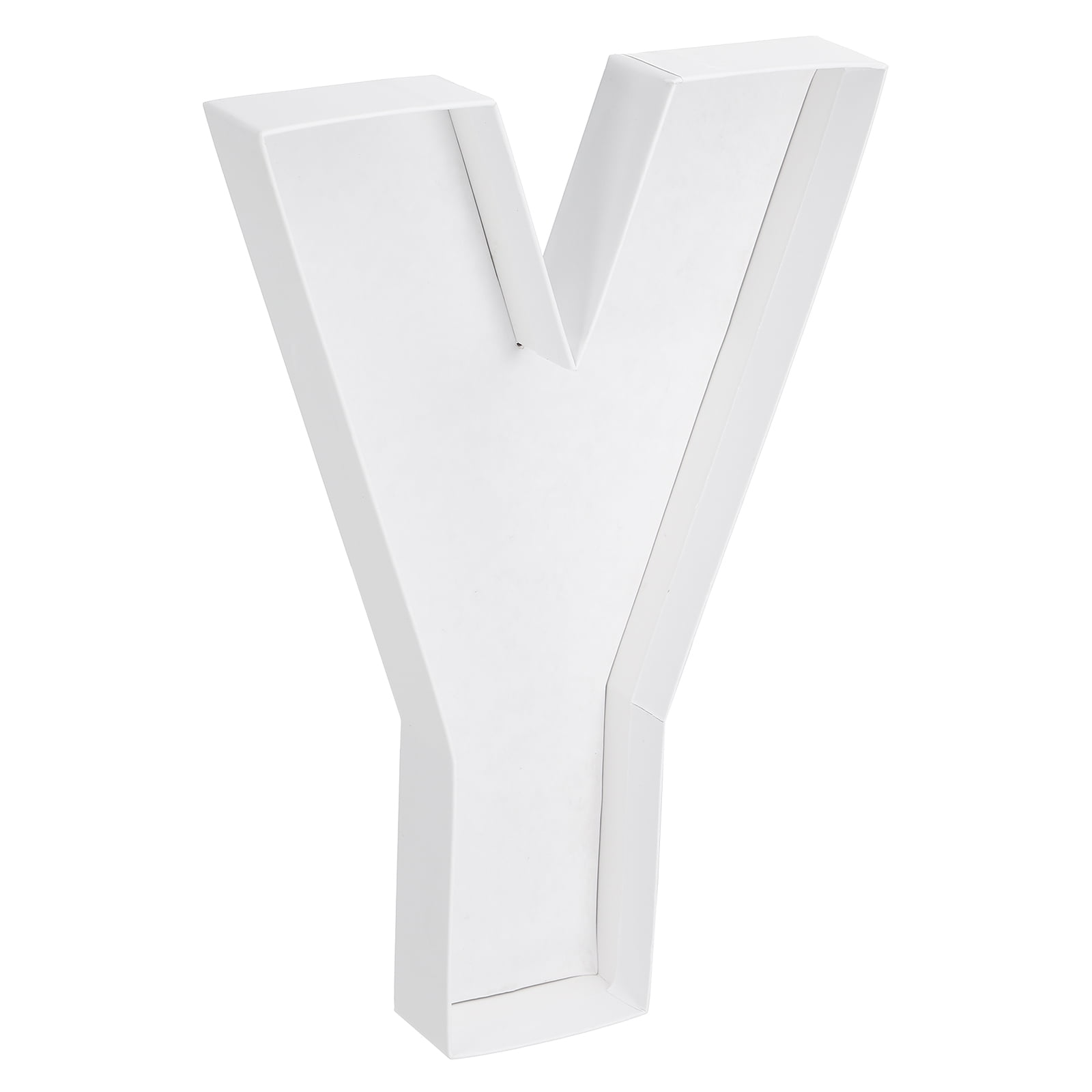 Uxcell 10" Cardboard Letter, Letter Y Paper Box Fillable Tray Container ...