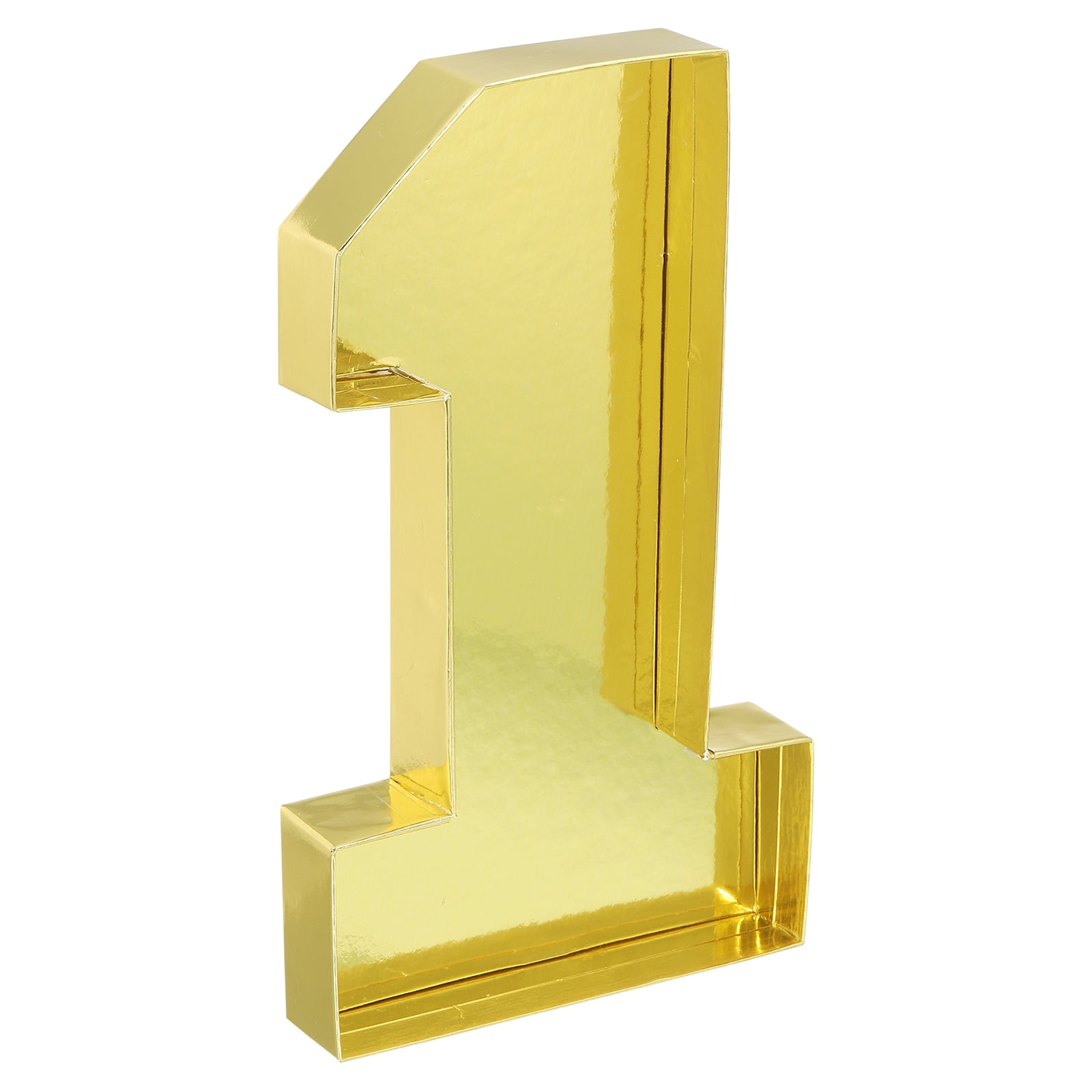 Uxcell 10" Cardboard Number, Number 1 Paper Box Fillable Tray Container ...
