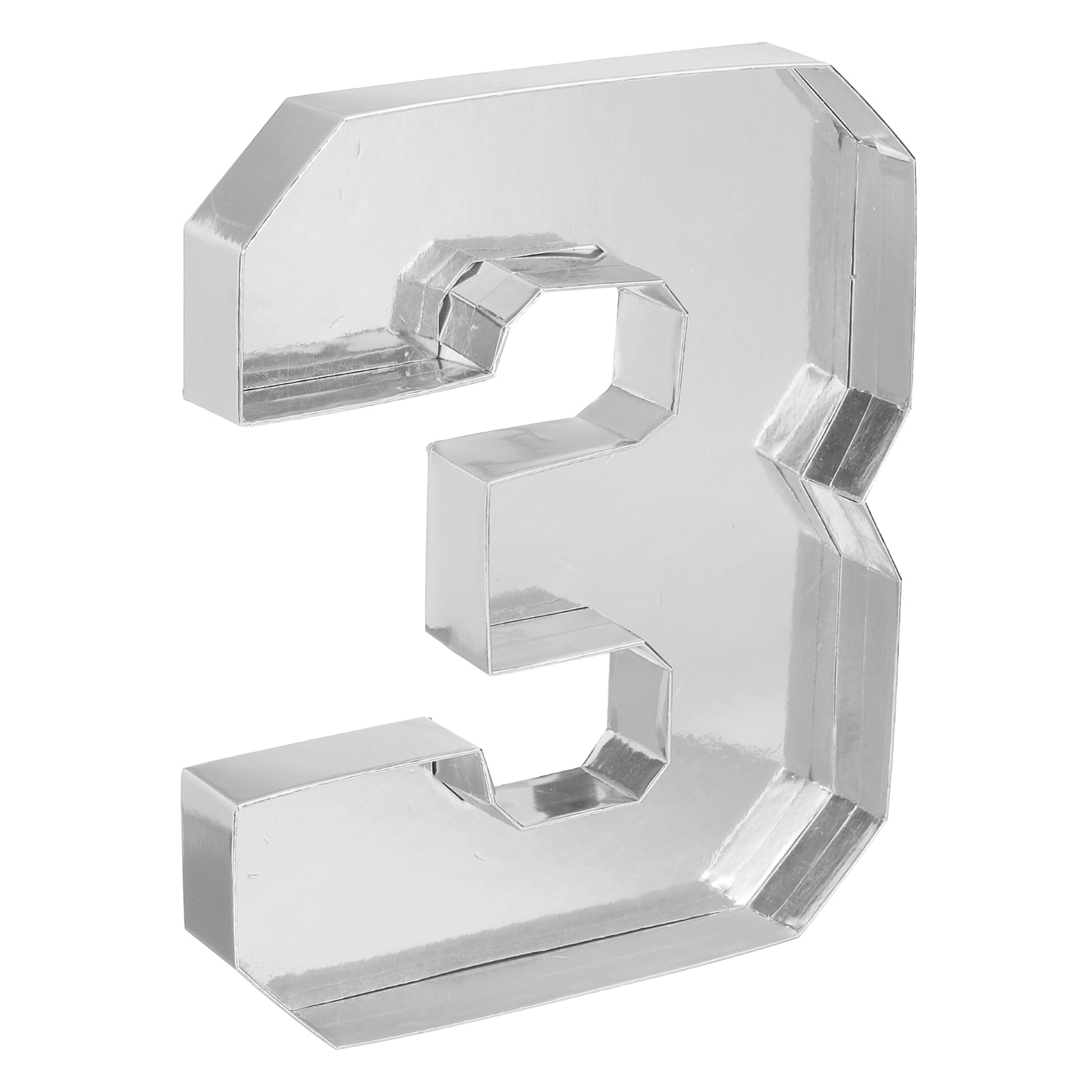 Uxcell 10" Cardboard Number, Number 3 Paper Box Fillable Tray Container ...