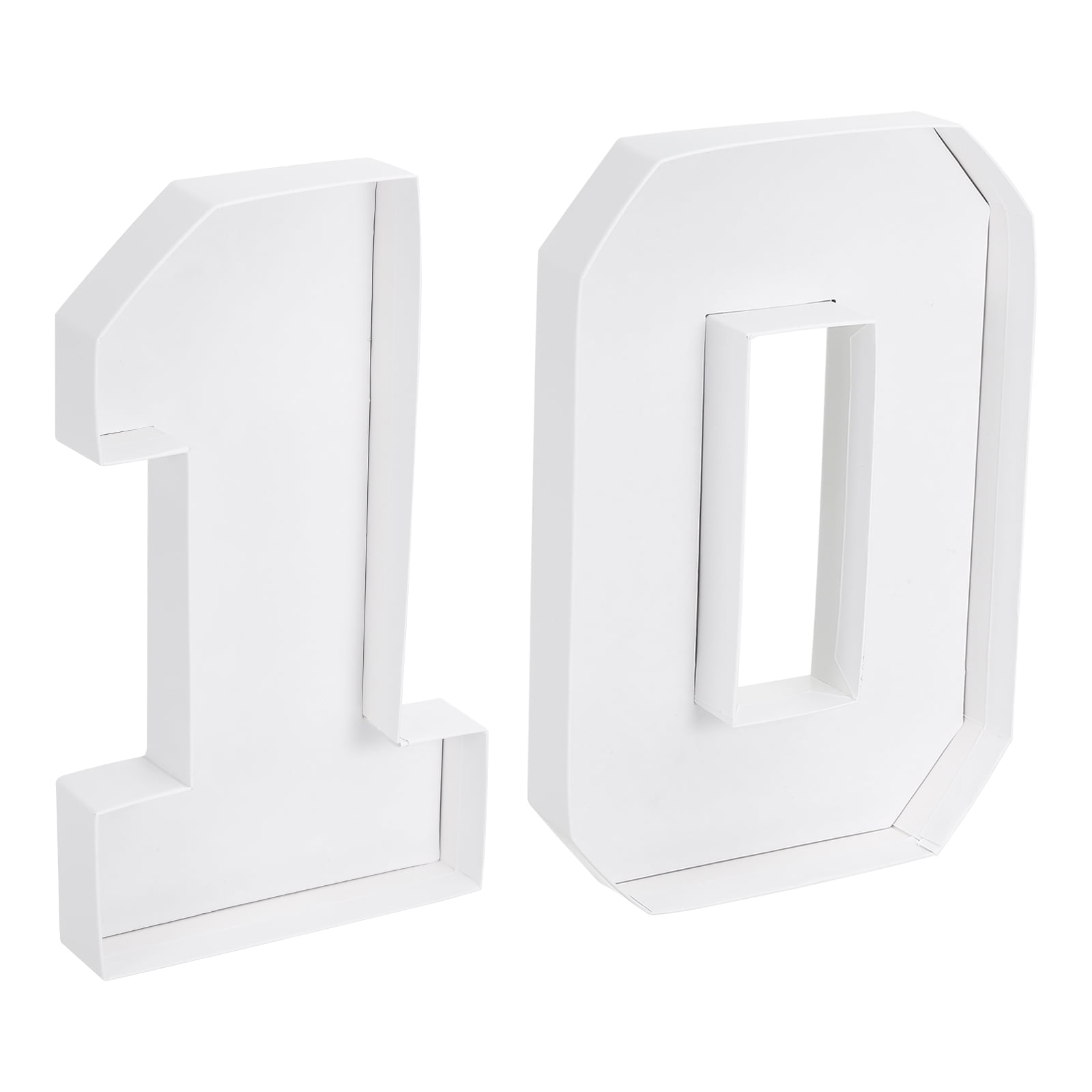 Uxcell 10 Cardboard Number Set, Paper Box Fillable Tray Container for ...