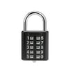 Unique Bargains 8-Digit Combination Padlock Push Button Locks for ...